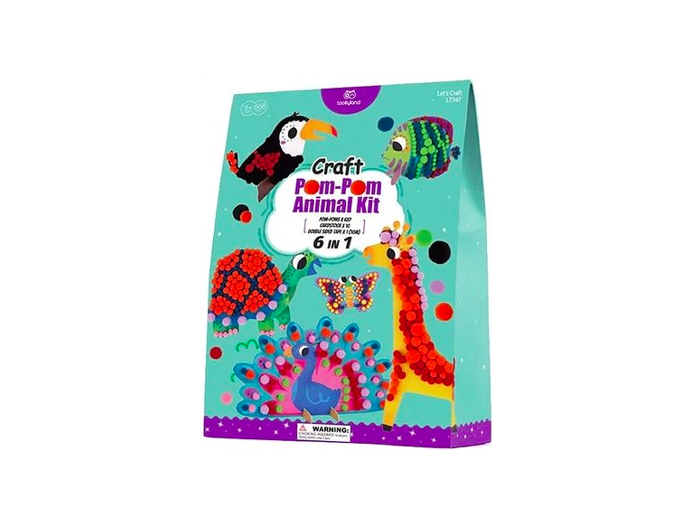 Tooky toys Творчески комплект Картини с помпони TIN-LT347 - Топ Цена ...