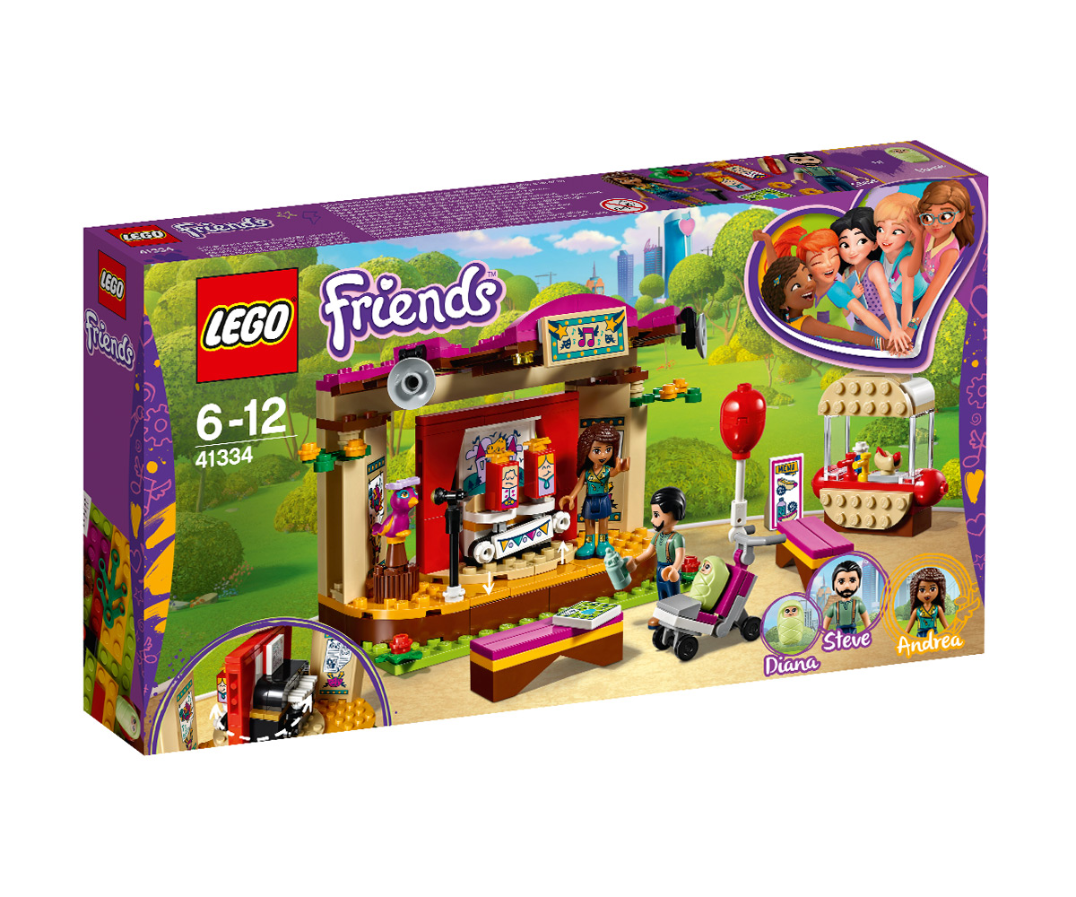 LEGO Friends - Представлението на Андреа в парка 41334 RY-5702016077445 ...