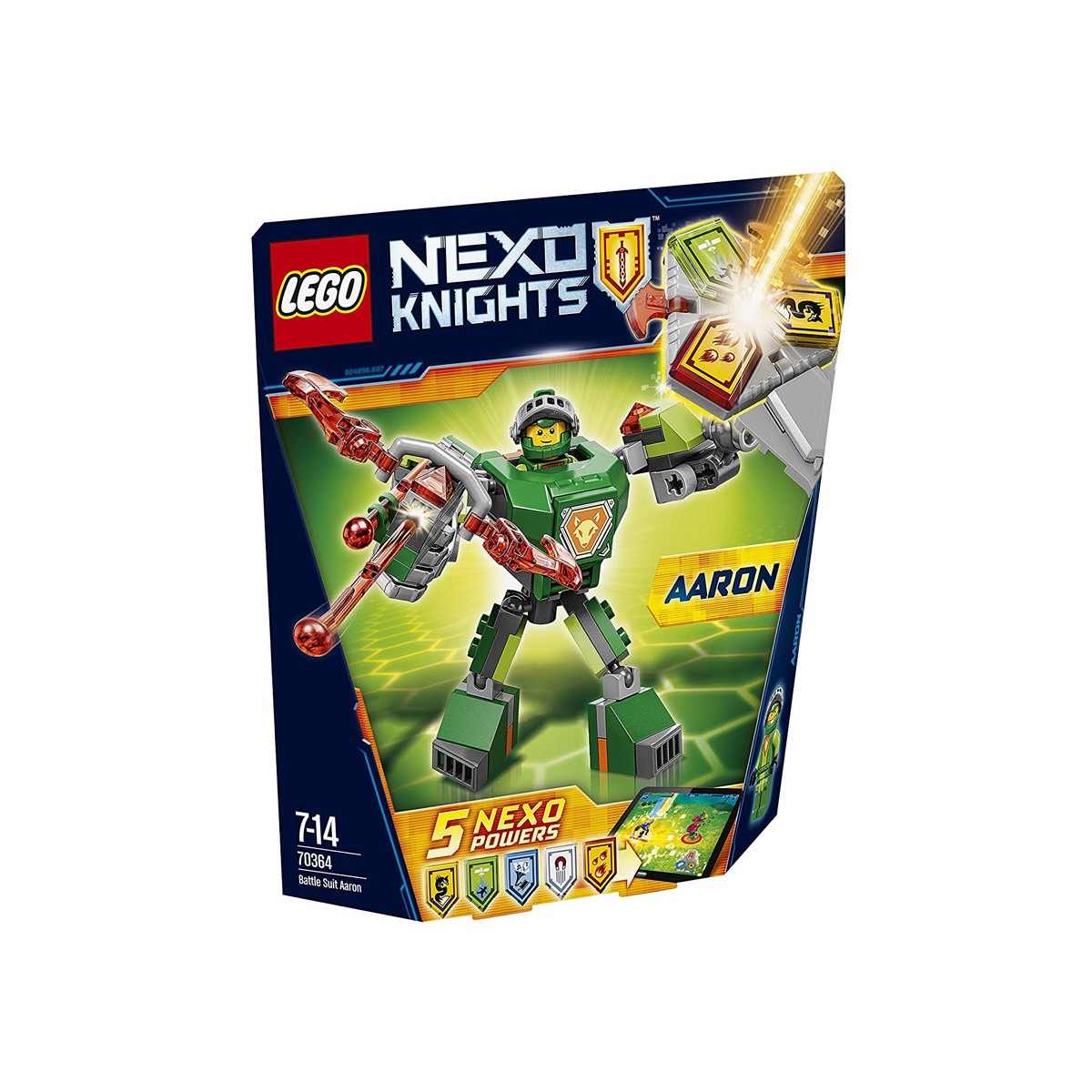 LEGO Nexo Knights - Aaron с боен костюм 70364 RY-5702015867849 - Топ ...